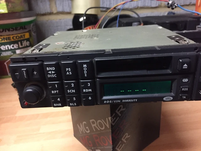 LAND RANGE ROVER P38 Clarion Diversity Rds Eon Radio Cassette | No ...