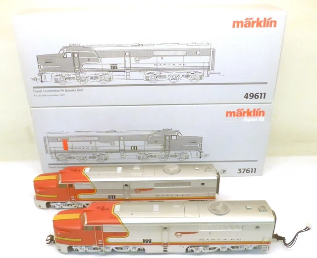 MÄRKLIN H0 37611/49611 Diesellok PA-1 "SANTA FE" Metall digital Sound ...