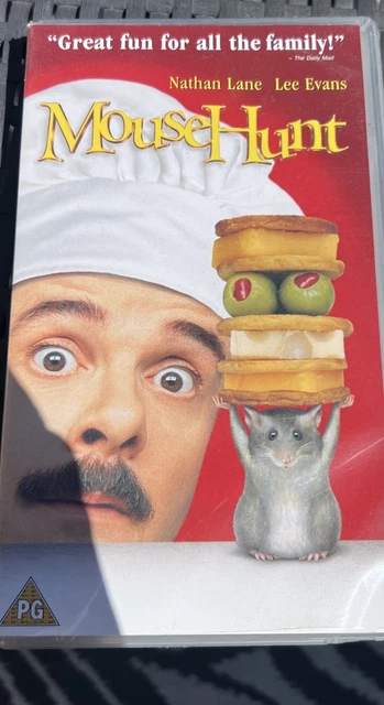 MOUSE HUNT VHS Cassette Tape Video Lee Evans Nathan Lane PG Film £1.75 ...