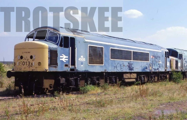 35MM COLOUR SLIDE British Railways Diesel Loco 45013 Class 45 circa ...