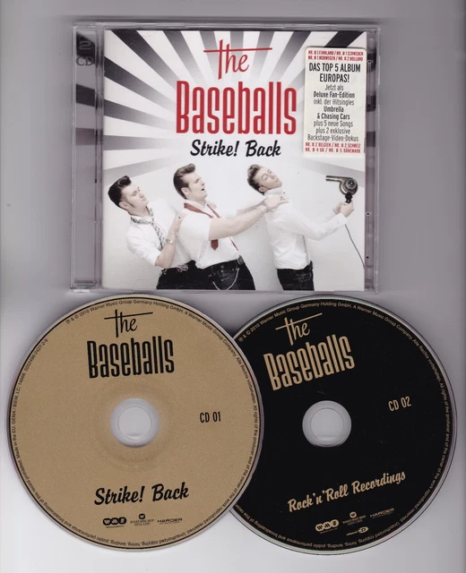 NEUWERT THE BASEBALLS Strike! Back 2 CD DELUXE Rock 'N' Roll Recordings ...