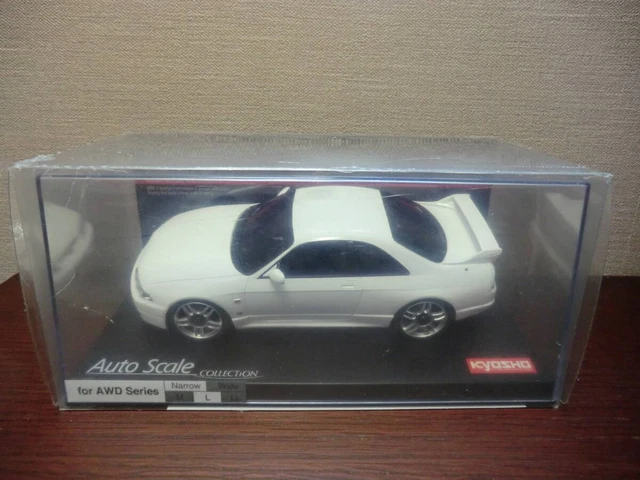 KYOSHO MINI-Z AUTO Scale Nissan Skyline GT-R V.spec R33 White Body £109 ...