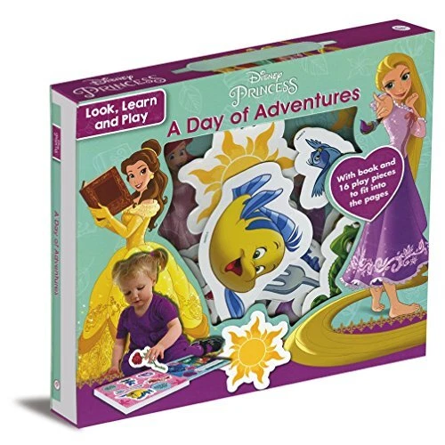 DISNEY PRINCESS LOOK, Learn and Pla..., Parragon Books £7.49 - PicClick UK