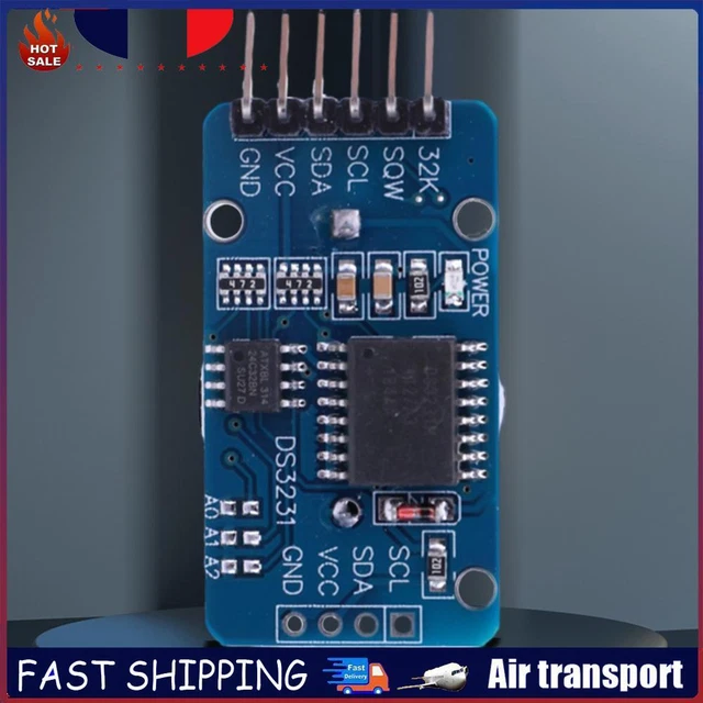 DS3231 AT24C32 PRECISION Clock Module IIC Memory Module (with battery ... DS3231 AT24C32 PRECISION Clock Module IIC Memory Module (with battery ...