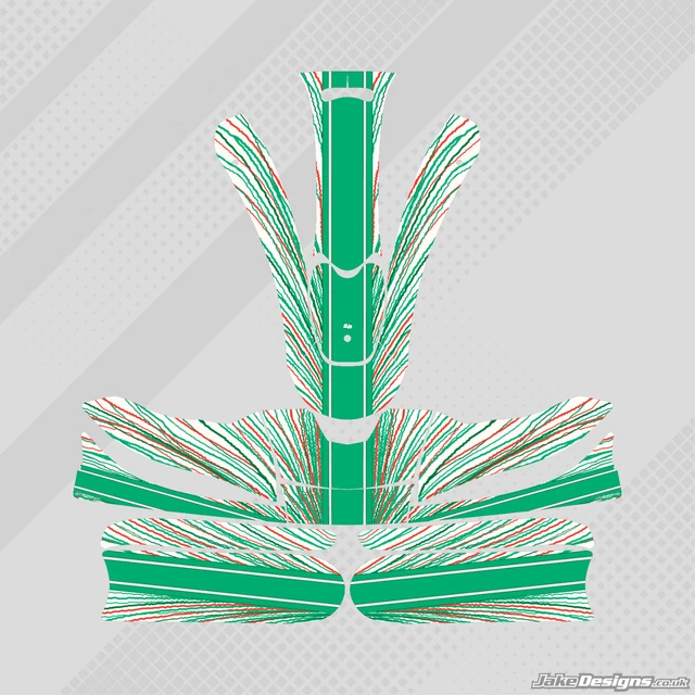 2022 TONYKART RACER 401Rr Style Full Kart Sticker Kit To Fit Kg508_M10 ...