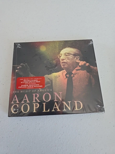 ENSEMBLE DE 3 CD AARON COPLAND Various The Music Of America DELUXE NEUF ...