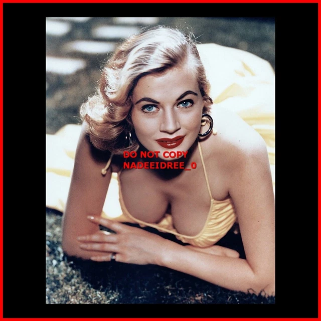 Anita Ekberg Blonde Bombshell Swedish Miss Model Actress Pin Up Sexy 8x10 Photo £837 Picclick Uk