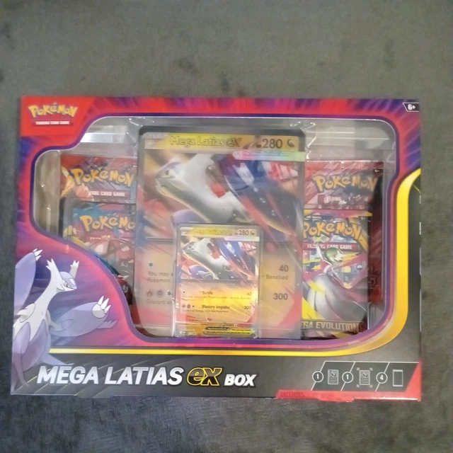 POKEMON TCG MEGA Evolution Mega Latios EX Box Brandneu & Sealed ...