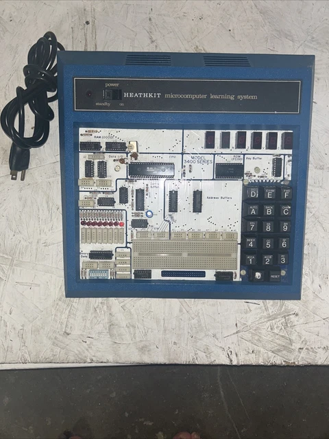 HEATHKIT ET-3400 Microcomputer System Microprocessor Learning System ...