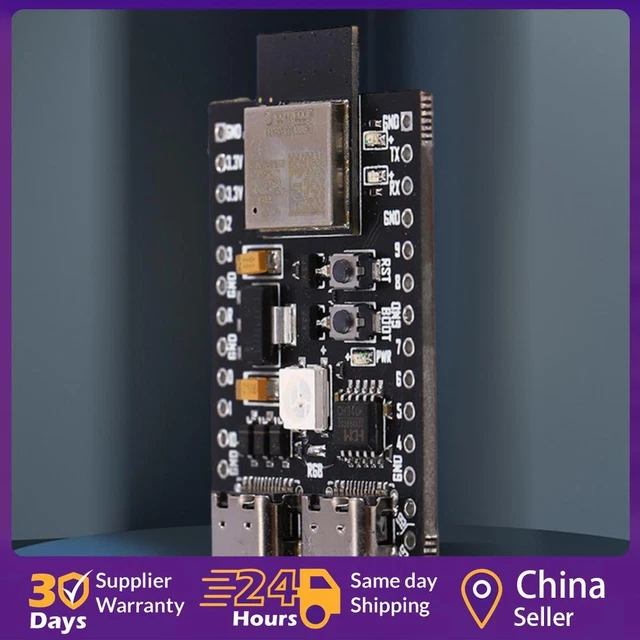 ESP32/ ESP32-S3/ESP32-C3 WIFI+BT BLE Module Dual Type-C ESP32 Development Board £6.47 - PicClick UK