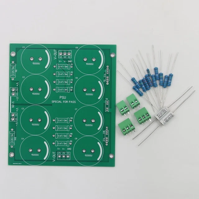 HIFI CRC AUDIO Power Supply Board Kit For Pass Series Amplifier Board £ ...