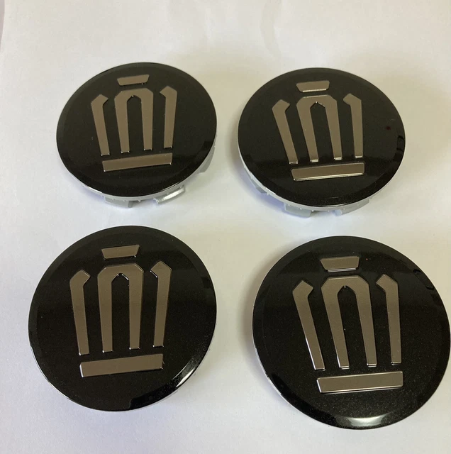 TOYOTA CROWN WHEEL Center Cap Hub Cap Cover Badge 62mm Emblem Sticker ...