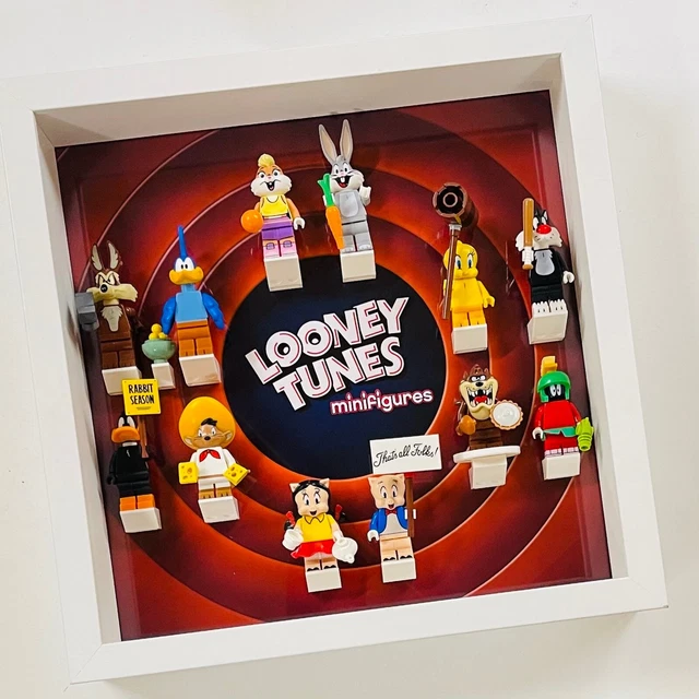 DISPLAY CASE FRAME for Lego ® Looney Tunes minifigures 71030 27cm £26. ...