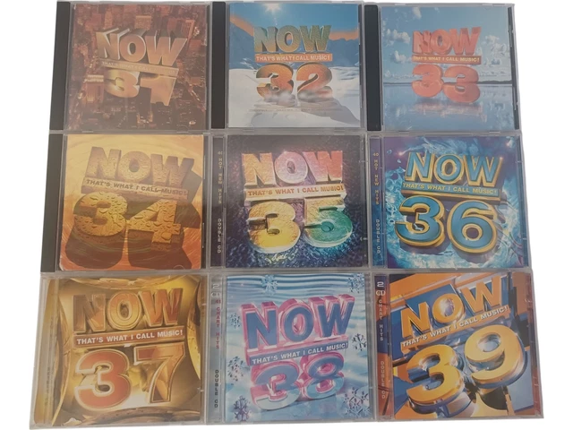 NOW THAT'S WHAT I Call Music CD Collection Volumes 31-39 Box Set D45 O711 £6.95 - PicClick UK