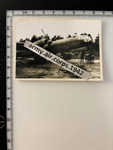 WW2 REPRO PHOTO Foto Luftwaffe Flugzeug Aircraft Bomber Heinkel He-177 ...
