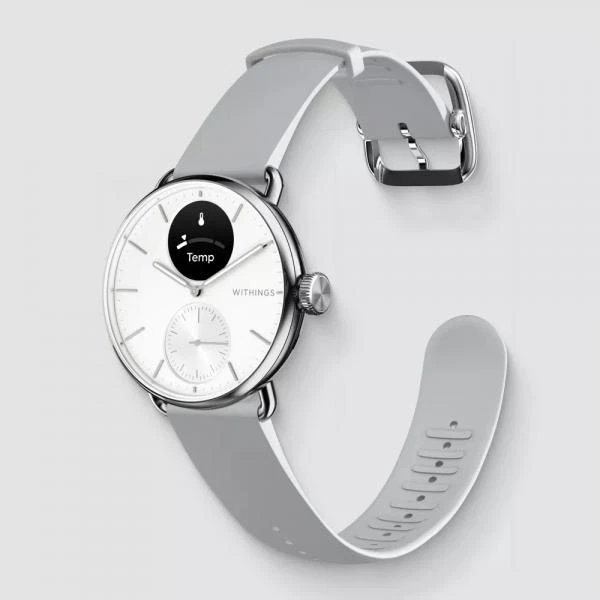 WITHINGS SCANWATCH 2 1,6 cm [0.63] OLED 38 mm Ibrido Acciaio inox ...