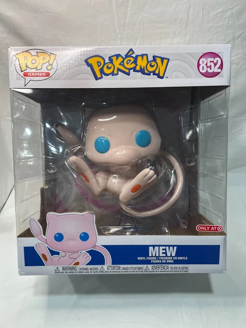 FUNKO POP! GAMES Jumbo 10-inch Pokémon Mew #852 - NIB $44.99 - PicClick