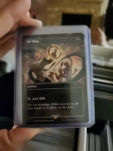 SOL RING 🔥 Borderless NonFOIL 🔥 MTG Hatsune Miku Digital Sensation ...