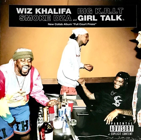 WIZ KHALIFA, BIG K.R.I.T., Smoke DZA, Girl Talk-Full Court Press Vinyl ... WIZ KHALIFA, BIG K.R.I.T., Smoke DZA, Girl Talk-Full Court Press Vinyl ...