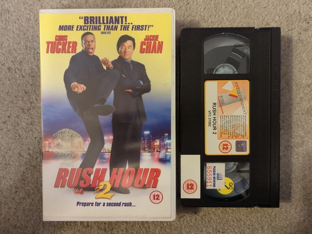 RUSH HOUR 2 VHS video Big Box Ex Rental EIV EUR 5,75 - PicClick IT