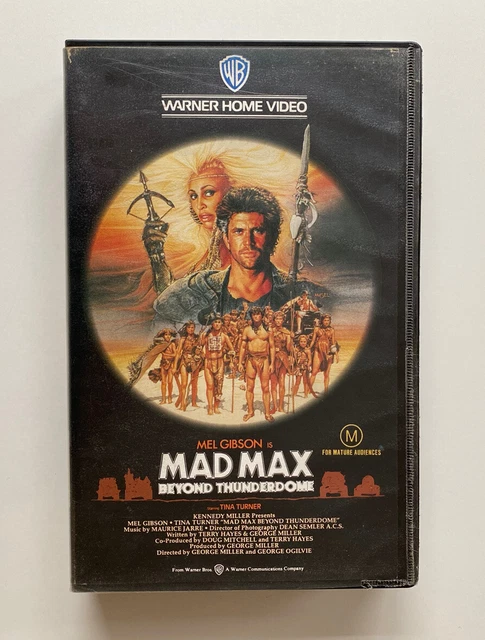MAD MAX BEYOND Thunderdome [VHS] Warner Home Video Big Box Ex-Rental Tape 1985 EUR 29,23 ...