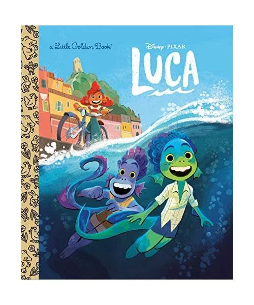 DISNEY/PIXAR LUCA LITTLE Golden Book (Disney/Pixar Luca), Golden Books ...