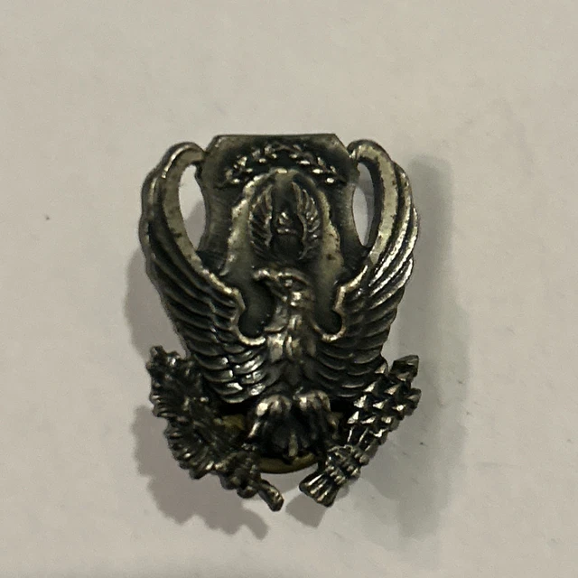 VINTAGE US AIR Force ROTC Eagle Badge Pin £10.92 - PicClick UK