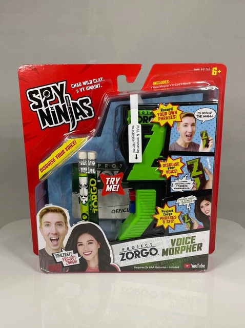 SPY NINJAS PROJECT Zorgo Voice Morpher - NEW! EUR 25,10 - PicClick FR