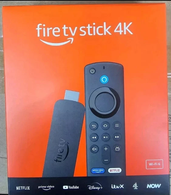 AMAZON FIRE TV Stick 4K 2nd GEN | Ultra HD | Wi-Fi 6 | Alexa Voice ...