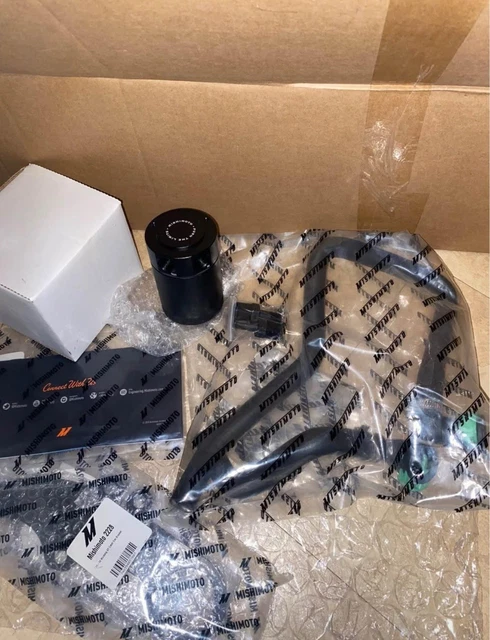 MISHIMOTO BAFFLED OIL Catch Can Kit, PCV Side, fits Ford Mustang GT ...