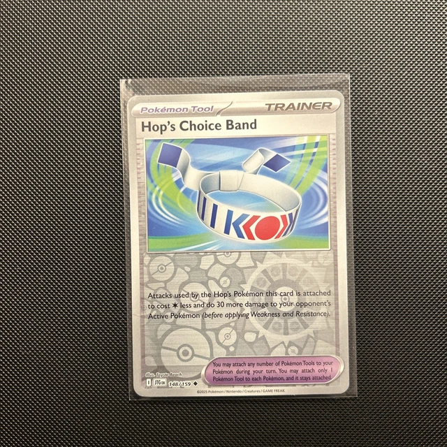 HOP’S CHOICE BAND - Pokemon Journey Together - 148/159 - Reverse Holo ...