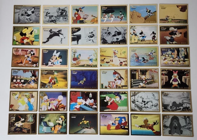 1995 DISNEY PREMIUM Trading Cards By Skybox Complete Base Set of 80 ...