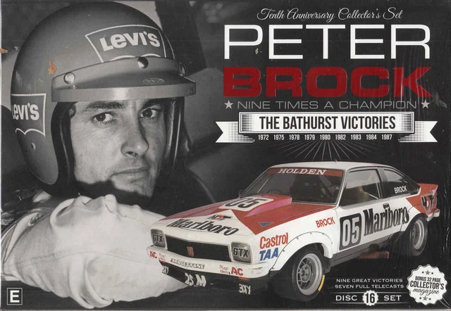 PETER BROCK TENTH Anniversary Collector's Set DVD $139.95 - PicClick AU
