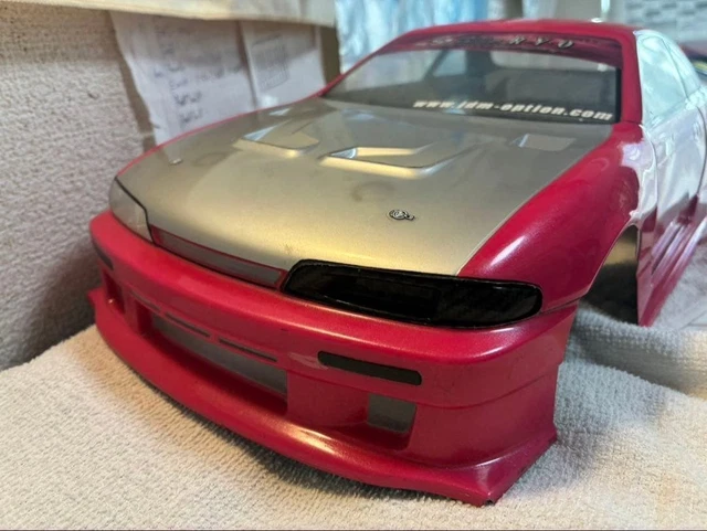 YOKOMO S14 SILVIA Front Body RC Car Drift Racing Shell 1/10 Scale ...