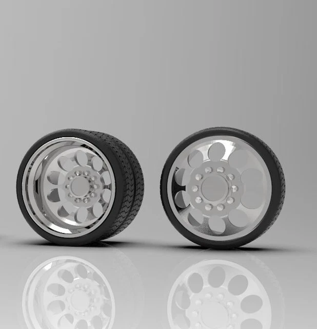 1:25 26” CRATER Dually wheel set With Low Profile Tires EUR 45,45 ...