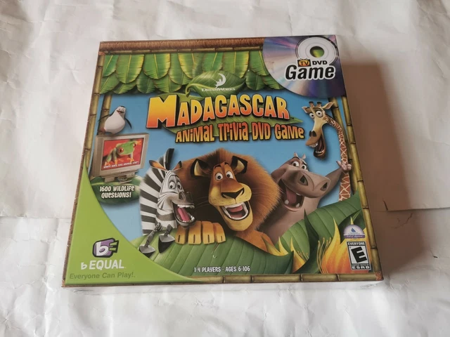 DREAMWORKS MADAGASCAR ANIMAL Trivia DVD game brand new sealed. £8.99 ...