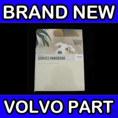GENUINE VOLVO SERVICE BOOK S40 V50 S60 V70 S80 PLUS XC's EUR 11,44 ...