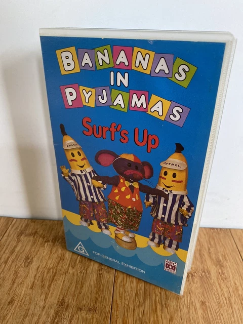BANANAS IN PYJAMAS Surf’s Up (VHS, 1995) RARE ABC Kids Children's Video ...