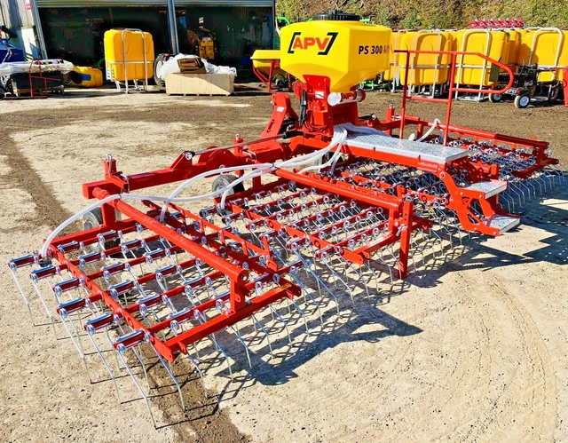 **NEW 2025 HYDRAULIC Folding Tractor Mounted Spring Tine Grass Harrows ...