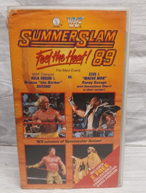 WWF WWE SUMMERSLAM '89 1989 Wrestling VHS PAL Video Tape £0.99 ...