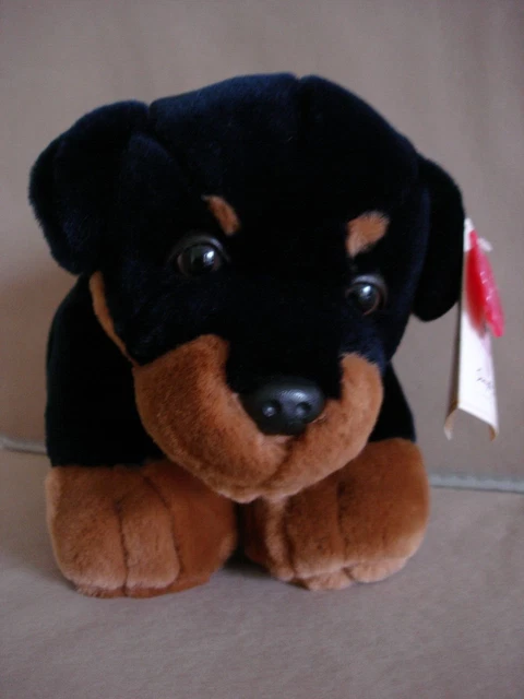 KEEL SIMPLY SOFT Collection Plush Toy Dog Rottweiler with tags £14.97 ...