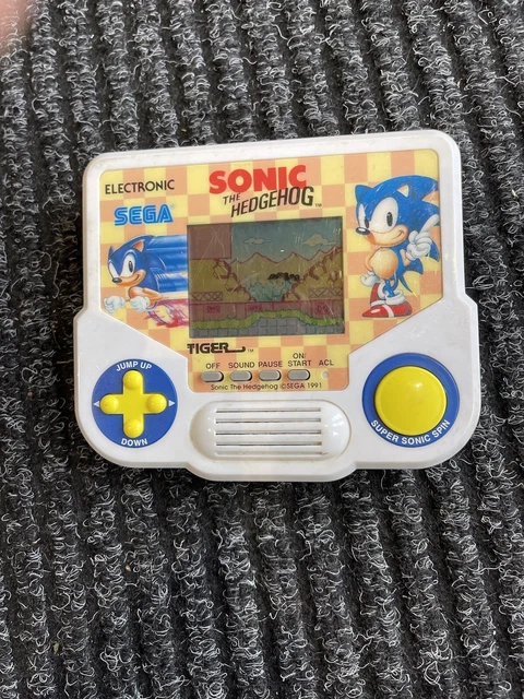 SONIC THE HEDGEHOG Tiger Electronic LCD Handheld Game Working 80s 90s ...