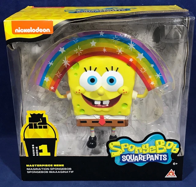 NEW MASTERPIECE MEME Spongebob Squarepants IMAGINATION SPONGEBOB FIGURE ...