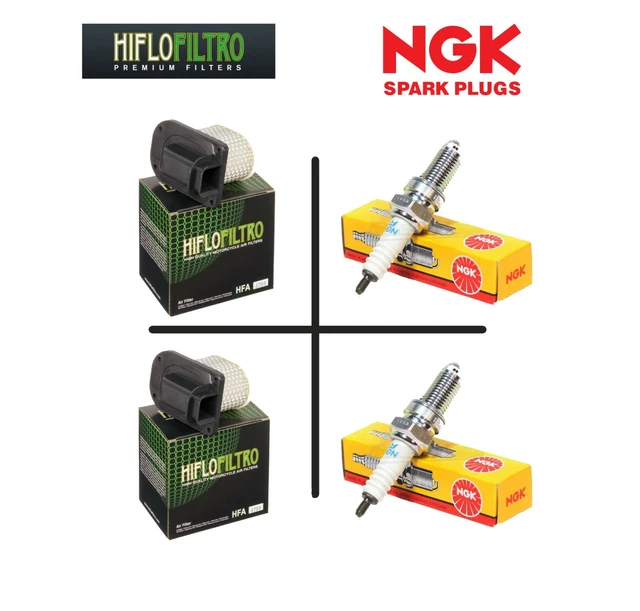 FILTRES AIR HIFLOFILTRO HFA4704 Bougies NGK DPR8EA-9 Yamaha XTZ 750 Super Tenere EUR 53,10 ...