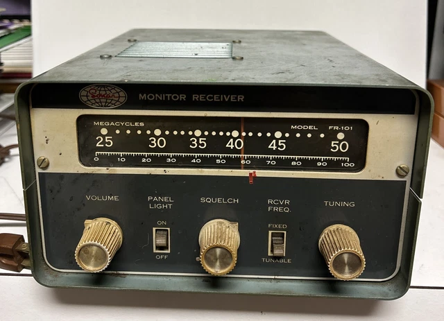 SONAR FR-102 RADIO Corp Vintage HAM Monitor Receiver AS IS - Will Not ...