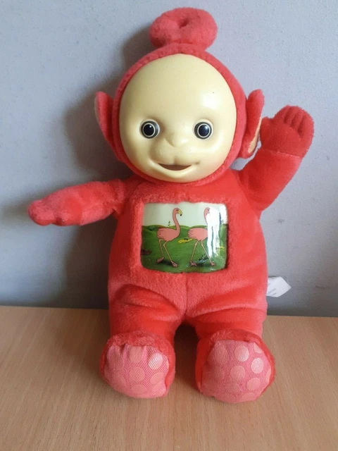 TELETUBBIES PO RED Soft Toy Flamingo TV Screen Tummy 11" EUR 7,92 ...