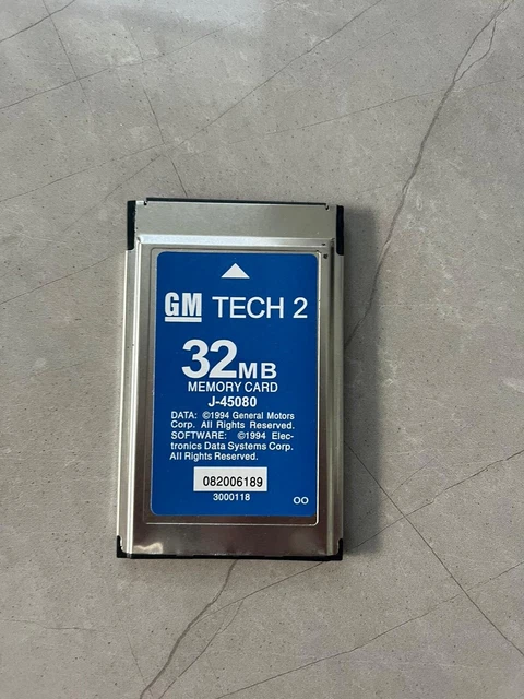 TECH2 DIAGNOSEGERÄT SOFTWARE Karte 32 MB Opel Saab GM uvm Deutsch EUR ...