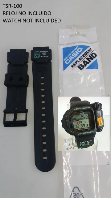 CASIO TSR-100 ORIGINAL Nos Strap, New, New In Blister £21.71 - PicClick UK