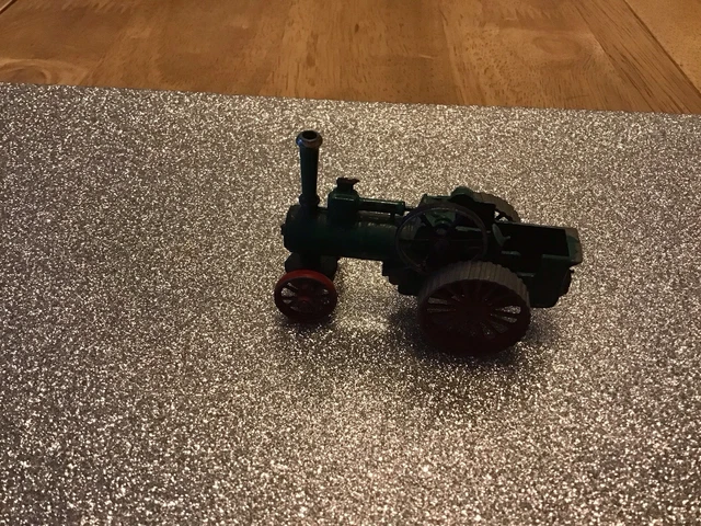 MATCHBOX MODEL YESTERYEAR Y1 Allchin Traction Engine Issue 14 Red Rear ...