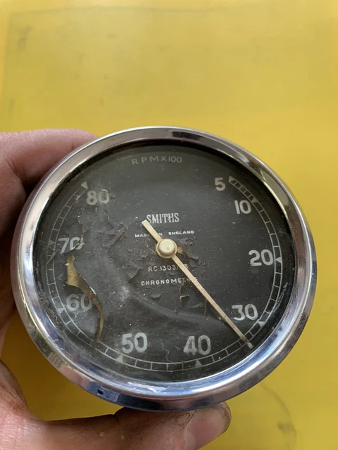 SMITHS CHRONOMETRIC TACHOMETER RC1303/03 BSA SUPER ROCKET 8K £319.23 ...